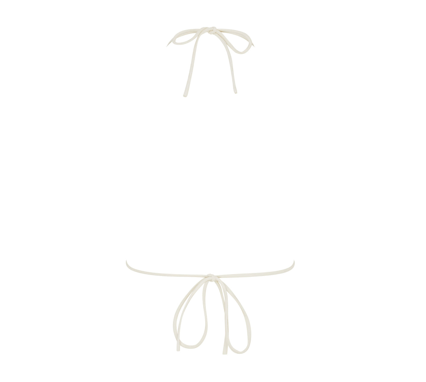 TRIANGLE BIKINI TOP | MILK (cream) NEUTRAL SWIMWEAR – Neutral Bay